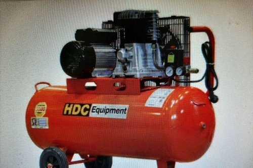 Компрессор HDC HD-A101 (396л, 10атм, ресивер 100л