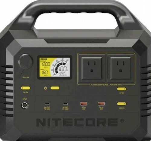 Портативная аккумуляторная электростанция nitecore NES1200