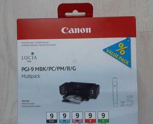 Картриджи Canon PGI-9 MBK/PC/PM/R/G