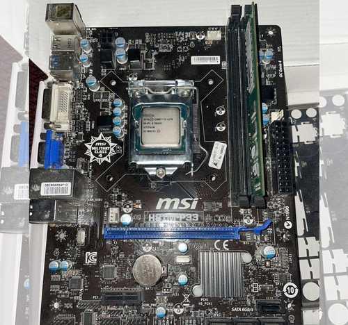 Комплект i3 4170   MSI H81M-P33   adata 8gb