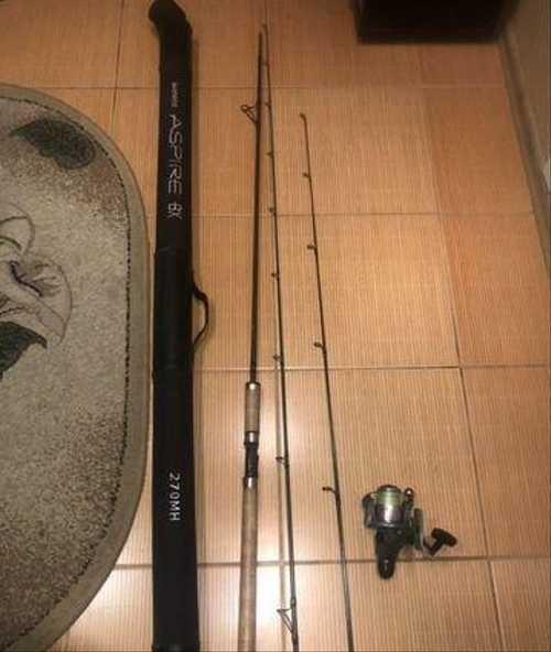 Спиннинг shimano aspire bx 270