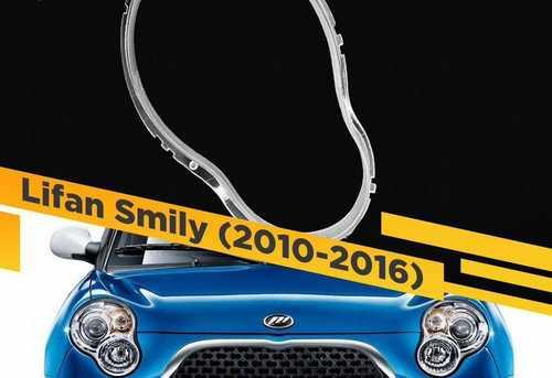 Стекло для фары Lifan Smily (2010-2016) Правое