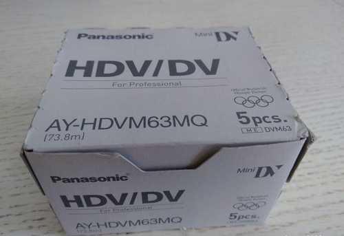 Видеокассеты формата MiniDV HDV и DV