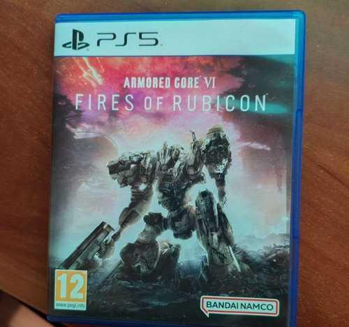 Armored core 6 ps5 диск