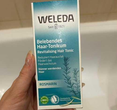 Тоник для волос weleda баночка