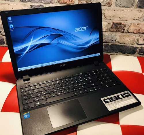 Свежий тонкий Acer 2 ядра 8Gb SSD экран 15"