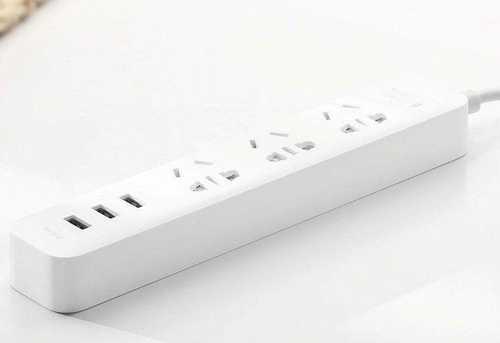 Удлинитель Xiaomi Mi Power Strip (3 розетки 3 USB)