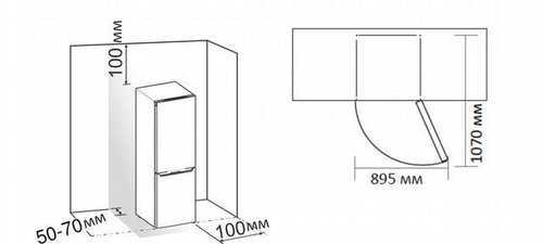 Холодильник dexp TF275D