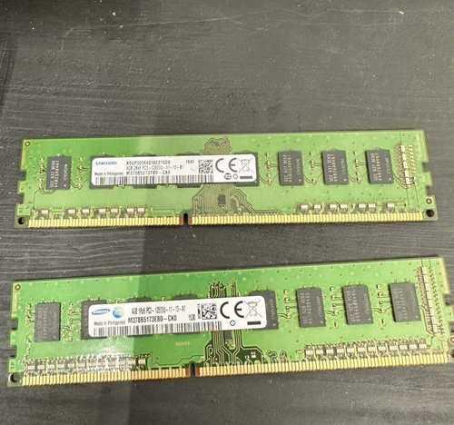 Оперативная память ddr3 4 gb 1600 4 шт