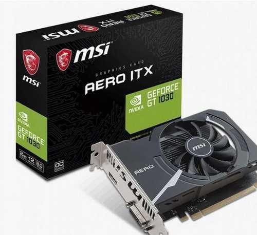 Видеокарта MSInvidia GeForce GT1030 Aero ITX gddr5