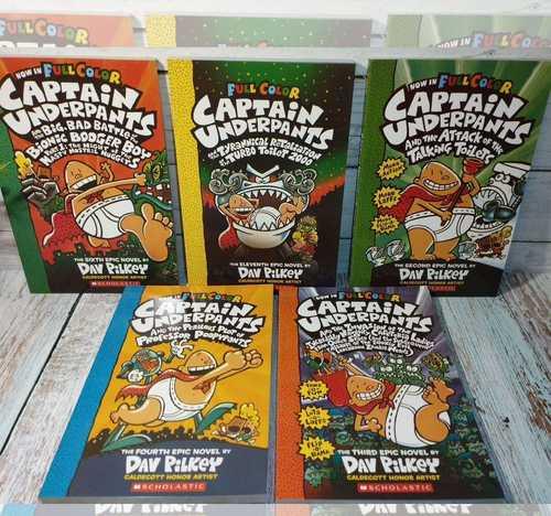 Комиксы на английском Captain Underpants