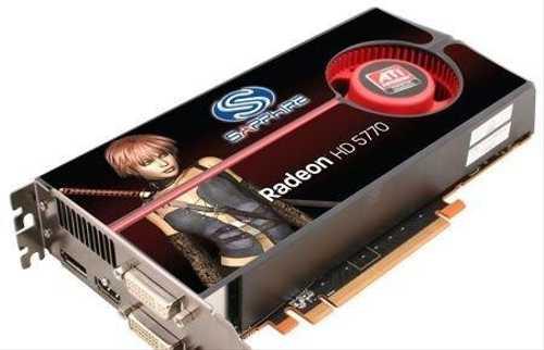 Видеоадаптер 1024Mb Radeon 5770, PCI-E "