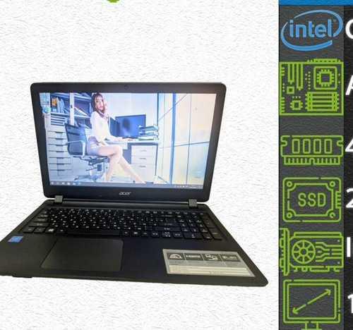 Ноутбук 15.6" Acer Celeron N3350/4Gb/SSD 120Gb