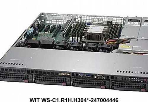 Сервер Supermicro WIT WS-C1.R1H.H304-247004446