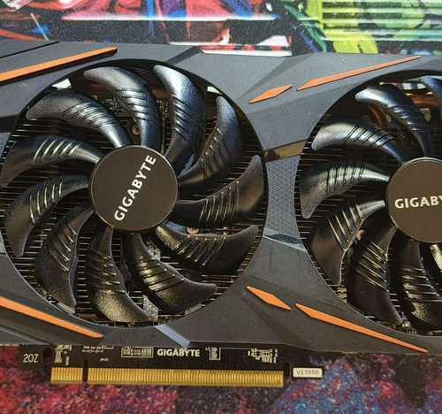 Видеокарта gigabyte Radeon RX 580 gaming 8G