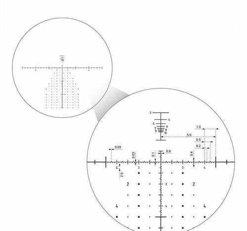 Труба Vector Optics 20-60x80 ED FFP Mil