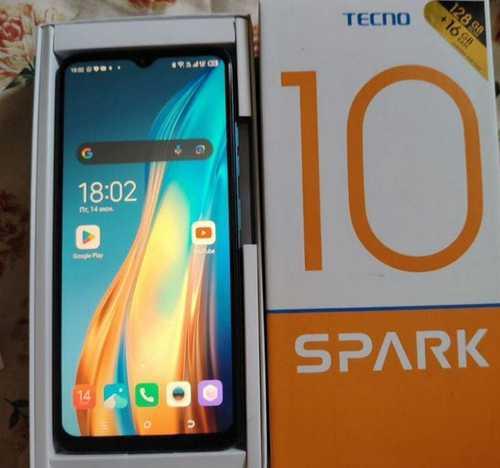 TECNO Spark 10, 8/128 ГБ