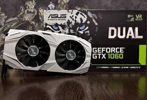 Asus GeForce GTX 1060 Dual OC 6GB (Гарантия,обмен)