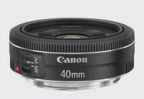 Фотоаппарат Canon EF 40mm f/2.8 STM (Гарантия)