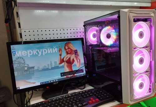 Игровой компьютер с монитором i5-10400 GTX SSD