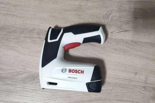 Степлер электрический Bosch PTK 3,6 LI