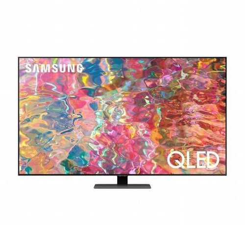 Телевизор Samsung QE55Q80BAU, HDR, Silver
