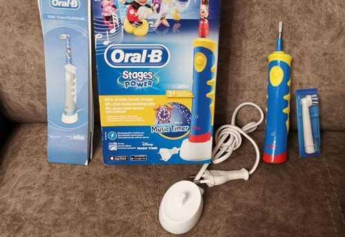 Электрическая зубная щетка щетка Oral-B Mickey