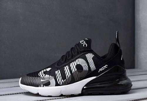 Nike air max 270 supreme черные