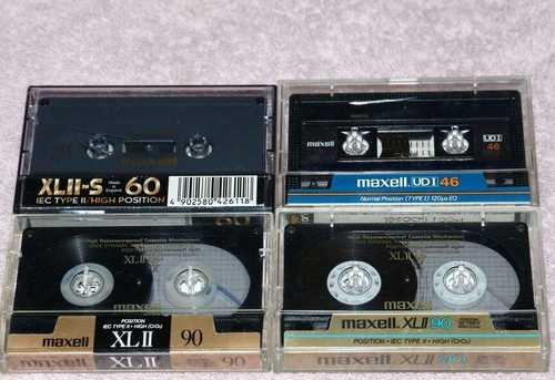 Аудиокассеты maxell б\у
