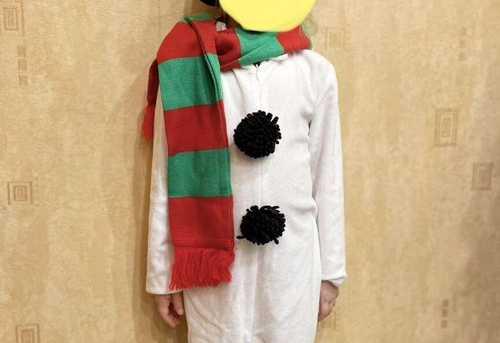 Новогодний костюм Снеговика 110-116- (122)