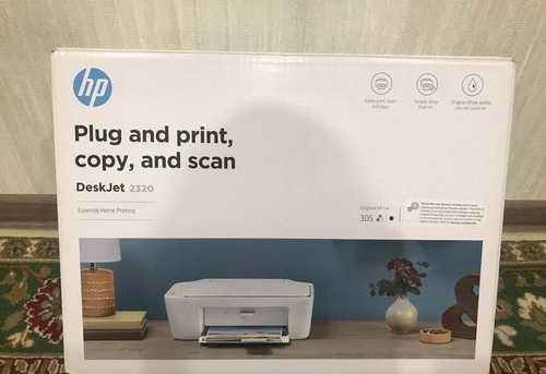 Принтер мфу струйный HP DeskJet 2320 цветной
