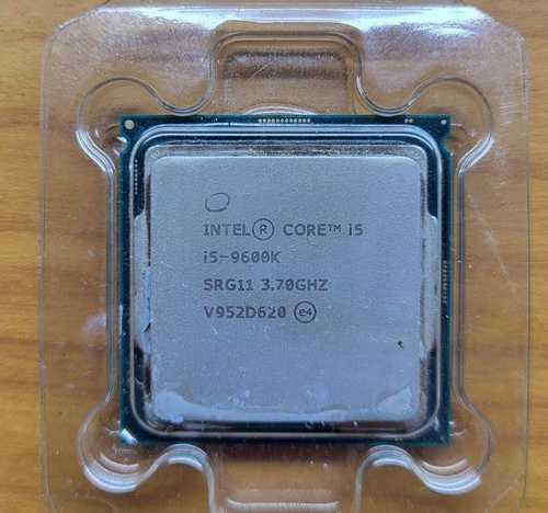 Процессор intel core i5 9600K