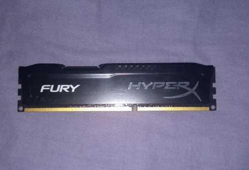 Fury hyperx hx316c10fb/4 1.5v DDR 3 4 гб 1600мгц