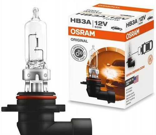 Автолампа HB3 12V 60W P20d 9005 Osram - 1 шт