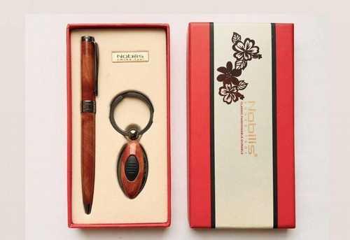 Новый подарочный набор: Ручка + брелок Nobilis