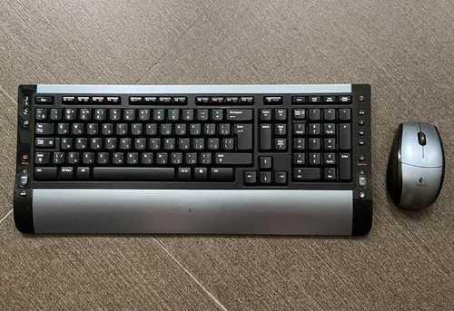 Беспроводная клавиатура и мышь logitech s510