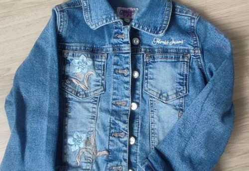Куртка джинсовая на девочку