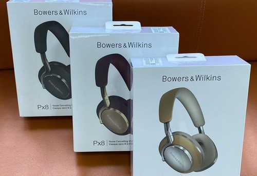 Наушники Bowers & Wilkins PX8 black/tan/blue