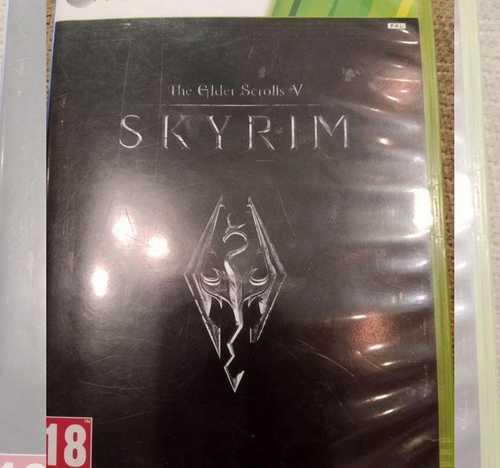 Skyrim игра для Xbox 360, лицензионная