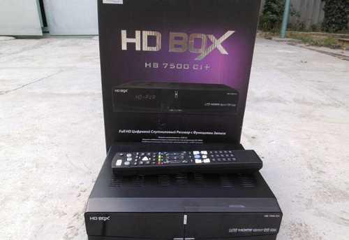 Спутниковый full hdtv ресивер HD BOX 7500 ci+