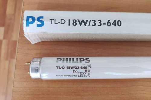 Люминесцентные лампы Philips TL-D 33-640 18W