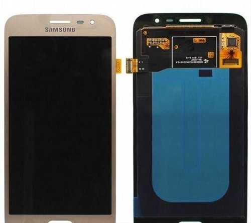 Дисплей для Samsung Galaxy J2 Золото - (amoled)