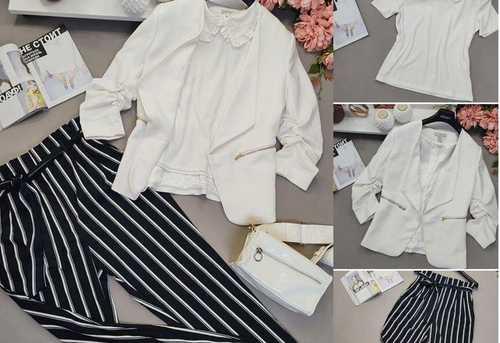 Блуза Zara + брюки H&М, М