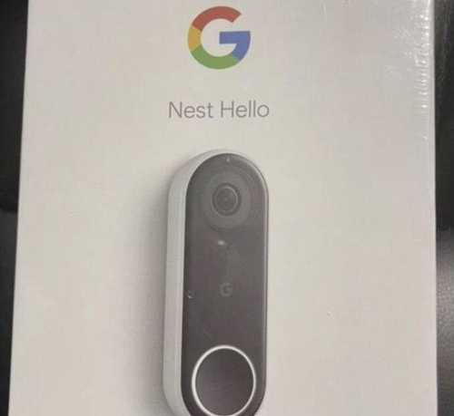 Видеозвонок Google Nest Hello