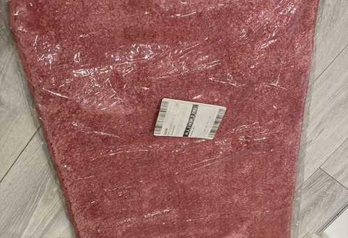 Розовый новый коврик для ванны 80х50см