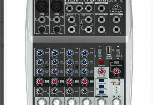 Аналоговый микшерный пульт Behringer xenyx QX602MP