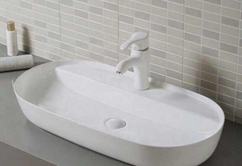 Накладная белая раковина для ванной Gid N9347