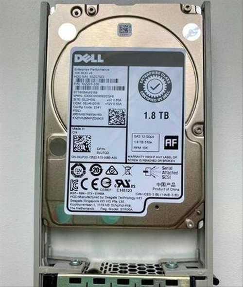Жесткий Диск Dell 1.8TB VJ7CD 12G SAS 2.5