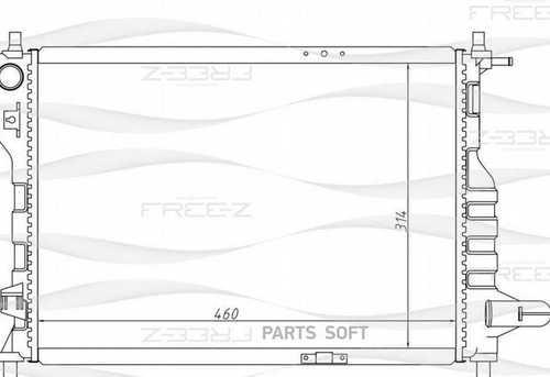 Радиатор охлаждения chevrolet Matiz/Spark 05- 9647