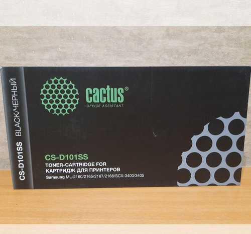 Картридж лазерный Cactus CD-101SS, черный